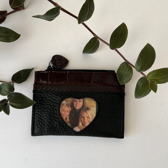 Brighton | Bags | Brighton Leather Zip Coin Purse Id Credit Card Change ...